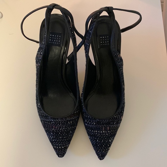 White House Black Market | Shoes | White House Black Market Tweed Heels ...